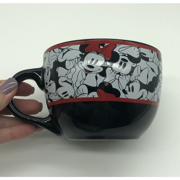 Disney | Dining | Disney Minnie Mouse Soup Bowl Jumbo Mug 24oz ...